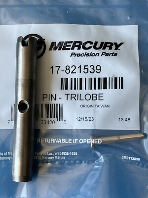 Mercury Outboard 35-50hp 822869001 PIN-TRIM& Trilobe Pin 821539 1997 | eBay