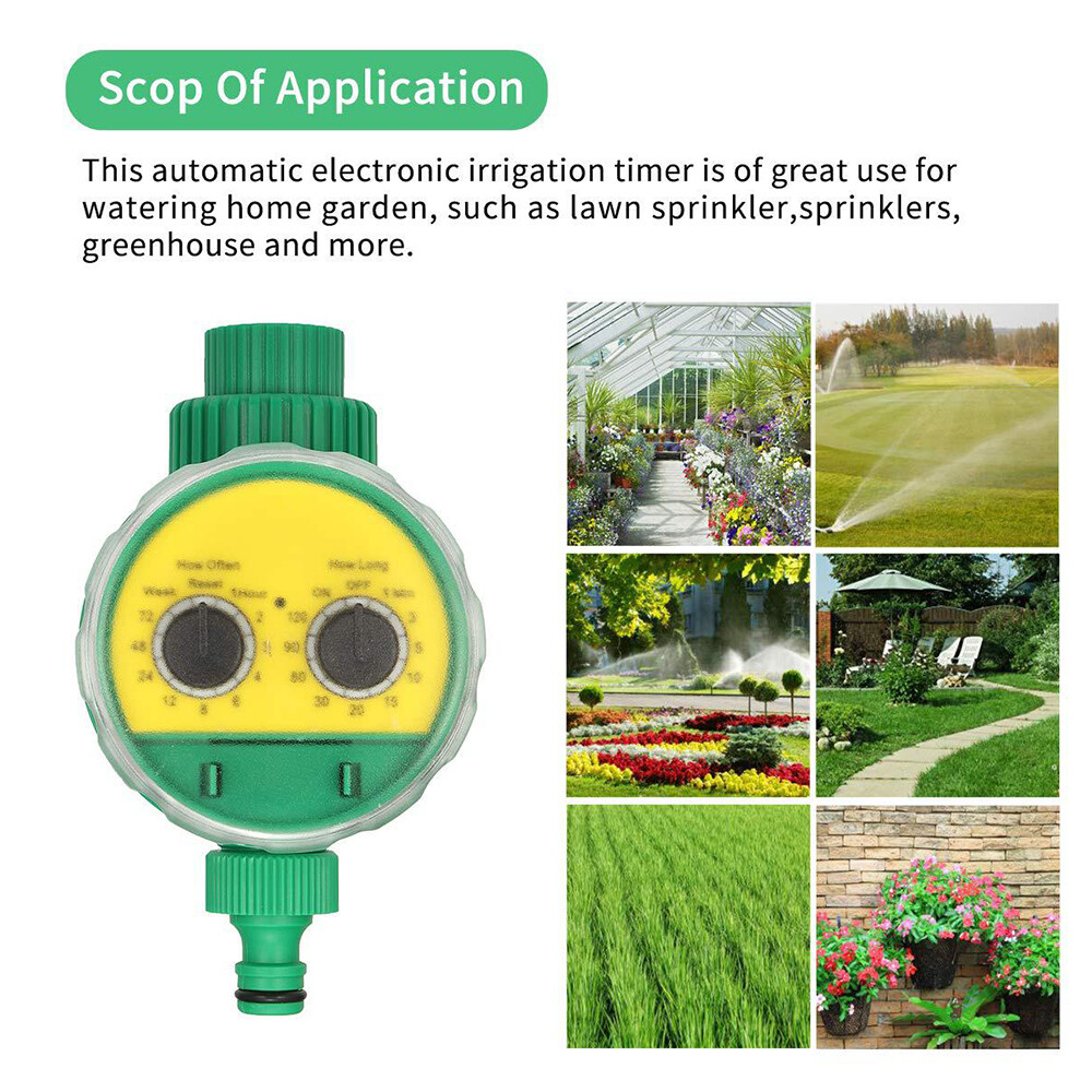 Garden Tap Timer Valves Automatic Electronic Irrigation Controller C1W7 ...