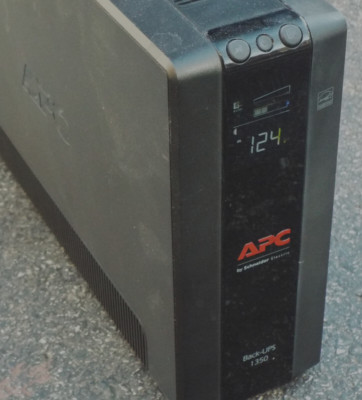 APC BX1350M Back-UPS 1350 10 outlets 810W 12A WITH Harness NO Battery ...