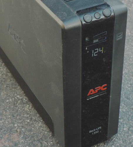 APC BX1350M Back-UPS 1350 10 outlets 810W 12A WITH Harness NO Battery ...