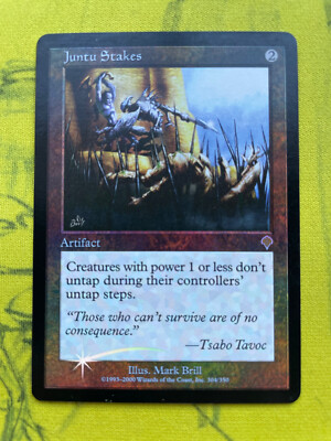 X1 Juntu Stakes FOIL Invasion MTG NM | eBay