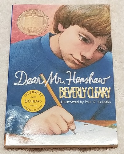 New Dear Mr. Henshaw / Beverly Cleary pb kids YA chpt book Illus Paul O ...