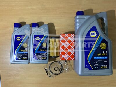 For Mercedes-Benz C-Class C200 C220 C250 CDI O.E Oil Filter & 7L Engine ...