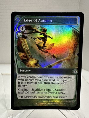 Edge of Autumn FOIL Future Sight Green Common MAGIC MTG CARD | eBay