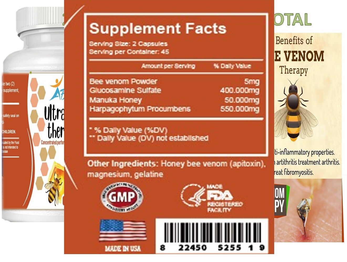 NATURAL BEE,BIO BEE,BIOBEE anti-inflamatory Arthritis Pain abeemed ...