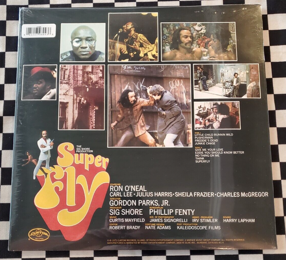 Superfly soundtrack LP by Curtis Mayfield vinyl 2009 sealed new ...
