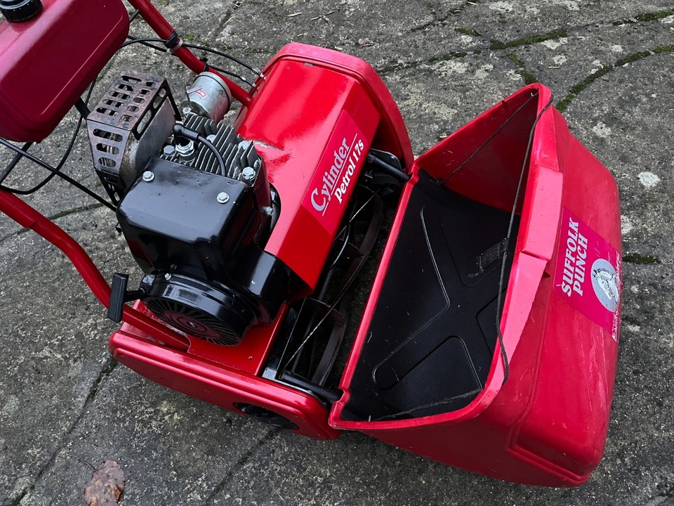 Suffolk Punch 17S Petrol Cylinder Lawnmower | eBay UK
