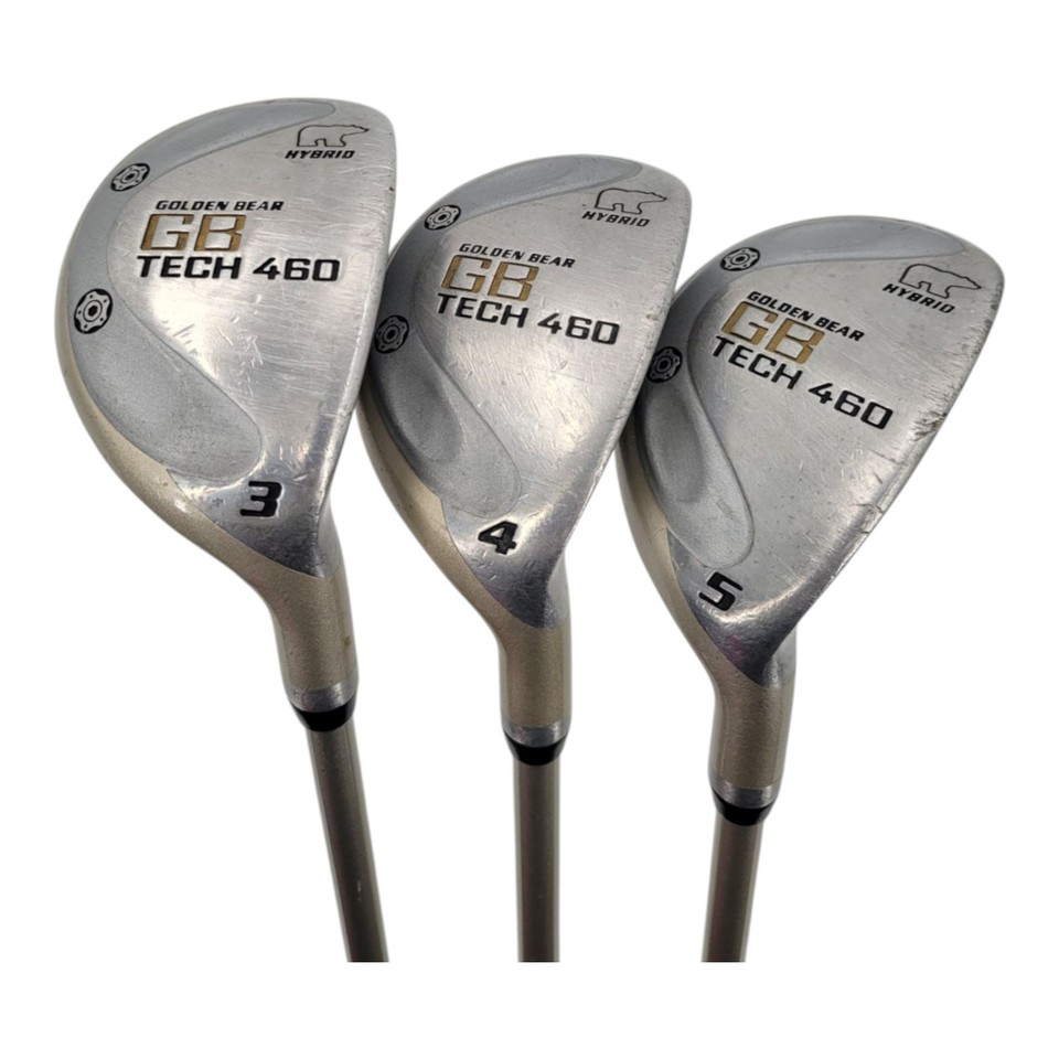 Golden Bear GB Tech 460 Golf Club Set RH Men's U.L.S 2 Graphite Shafts ...