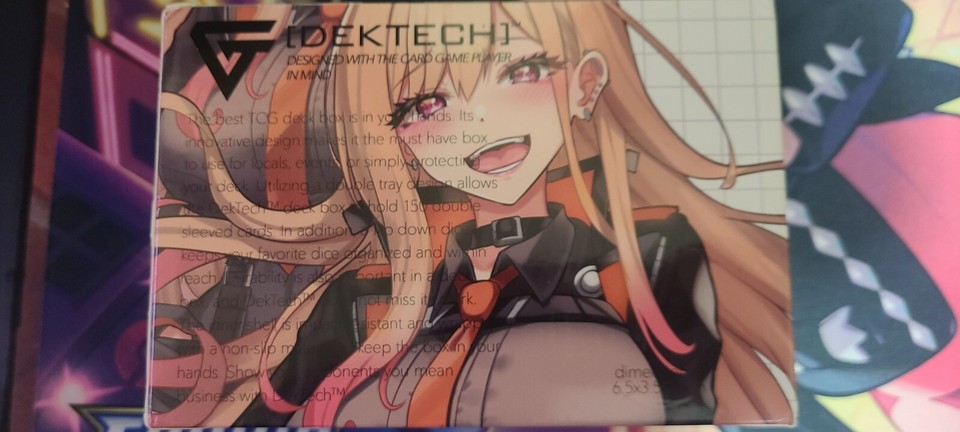 Battle Hardend Sealed DekTech Deck Box Mkohl40/Mkohlgames/GemTech Marin ...