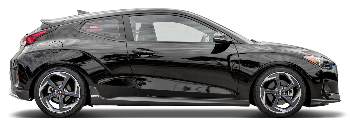 Lowered Black Veloster