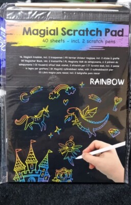 Magical Scratch Pad Rainbow | eBay.de