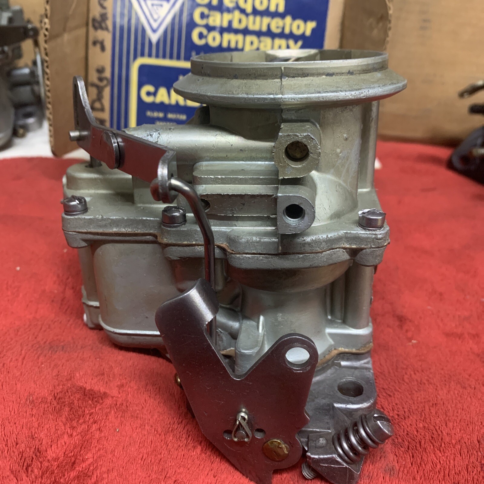 Rebuilt Stromberg WW 2-Barrel Carburetor 3-124 1955 Mopar Dodge 270 Red ...