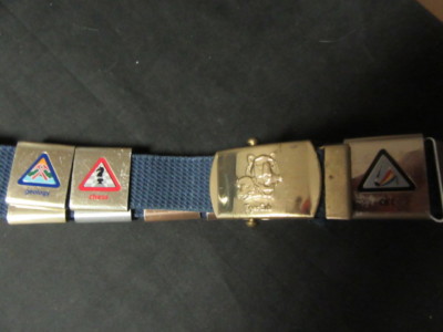 Tiger Cub Belt Buckle and Blue Belt, and 16 Belt Loops, eb19 | eBay