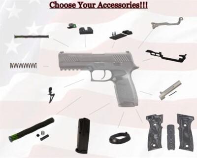 Personalize Your Sig Sauer P320 Full Size ⭐.45ACP⭐Choose OEM Parts ...