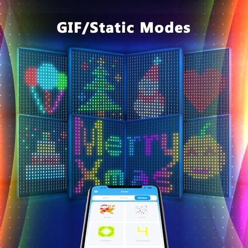 Curtain Lights,Smart Christmas Window Lights 400 RGB LEDs,IP65 Curtain ...