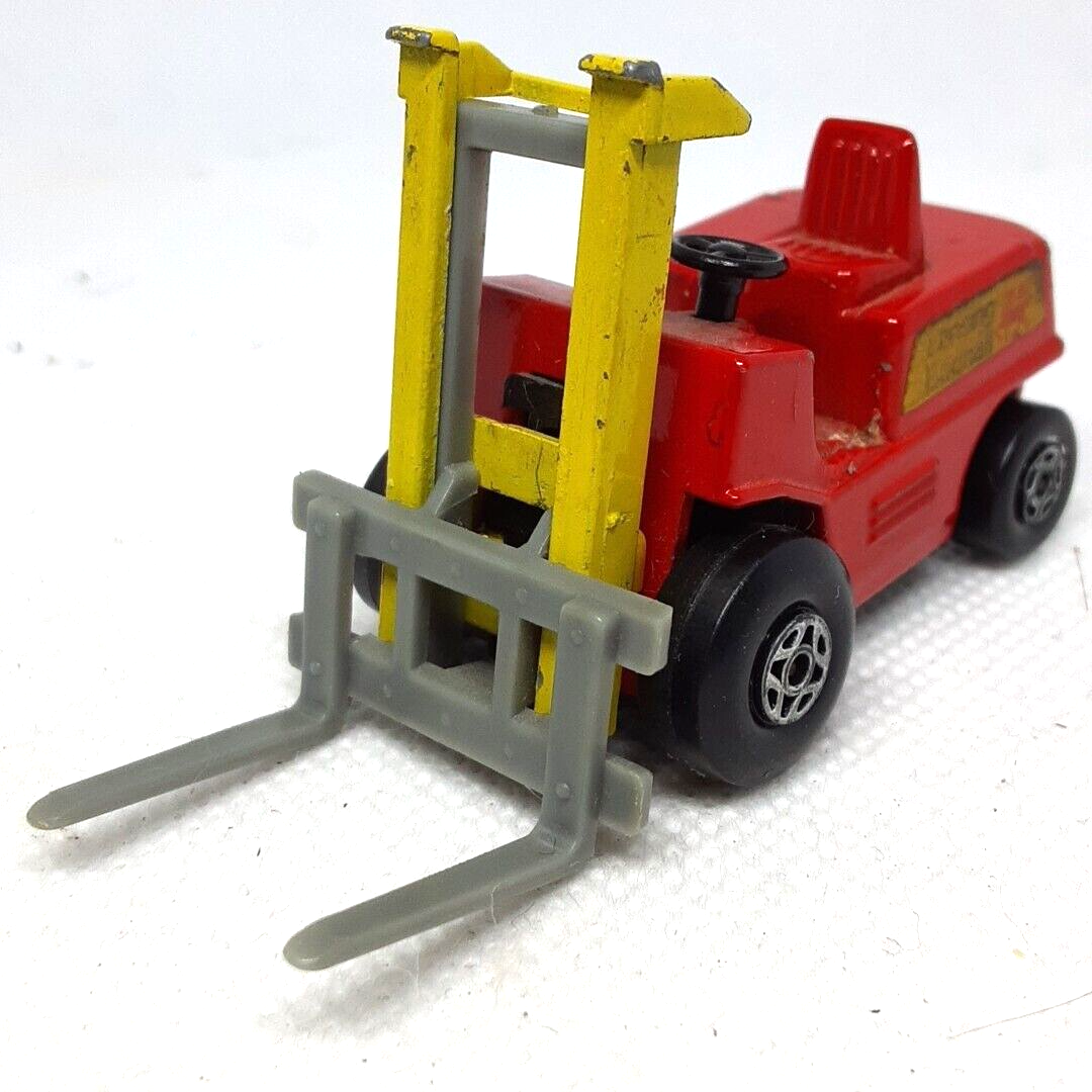 Lesney Matchbox Superfast Fork Lift Truck No.15 1972 Red Made In United ...