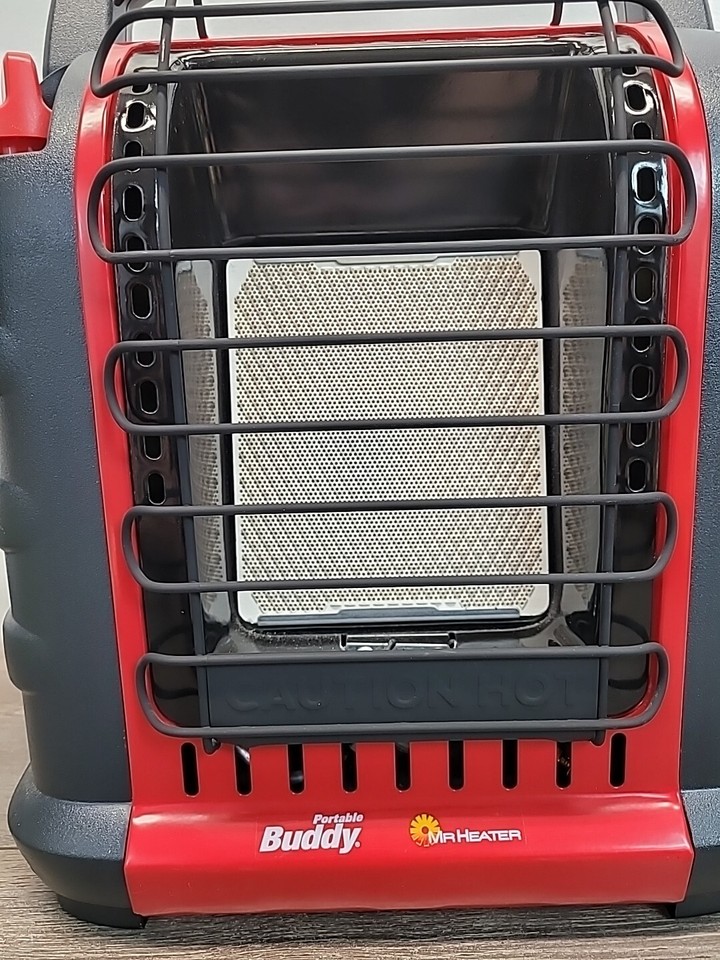 Mr. Heater Portable Buddy Propane Camping Heater MH9BX Red/Back | eBay
