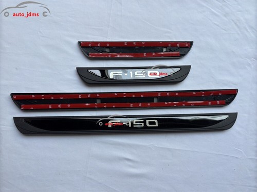 For Ford F-150 F150 Steel Car Accessories Door Sill Strip Protector ...