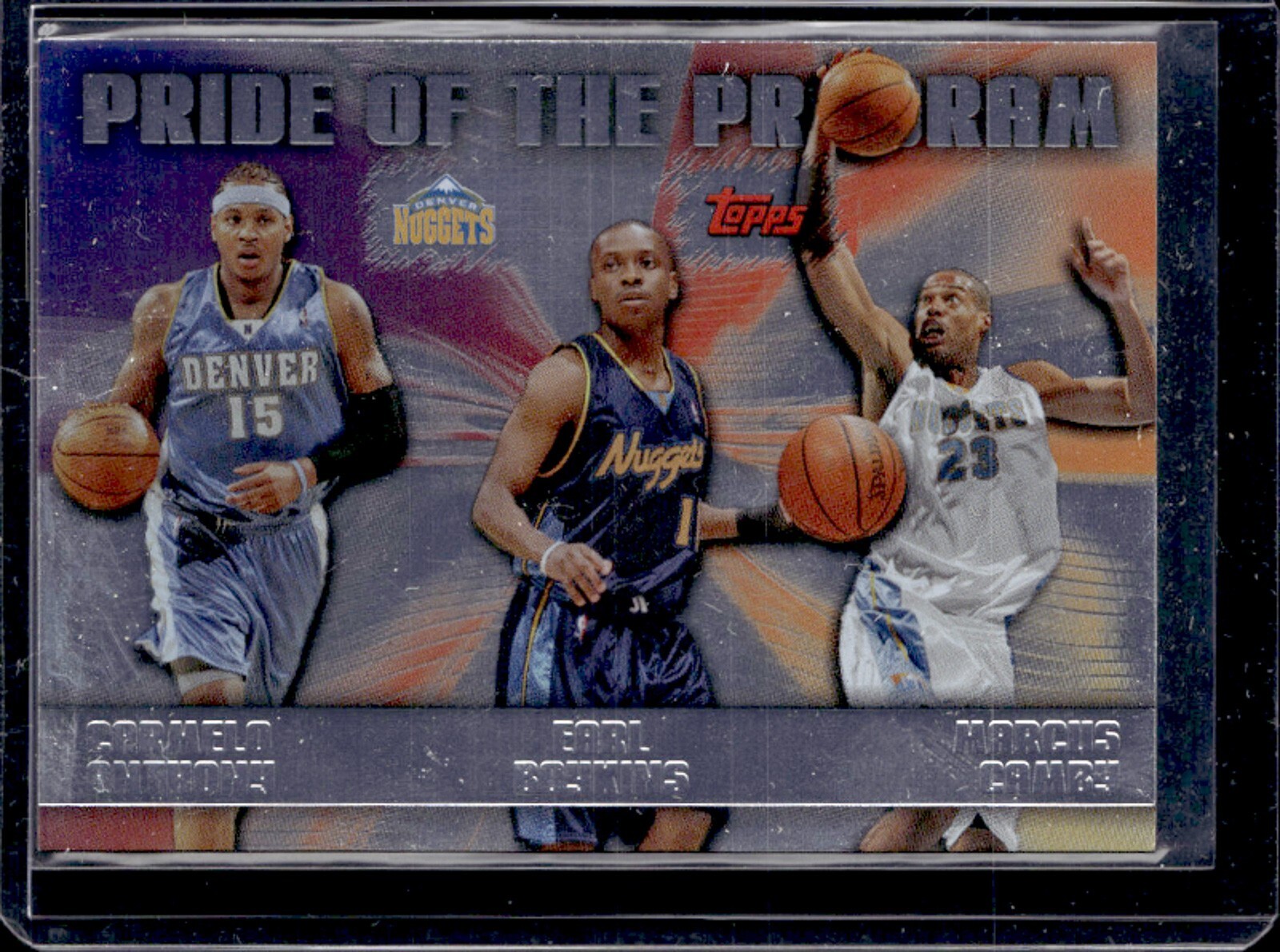 Carmelo Anthony / Earl Boykins / Marcus Camby 2006 Topps #PP4 Pride of ...