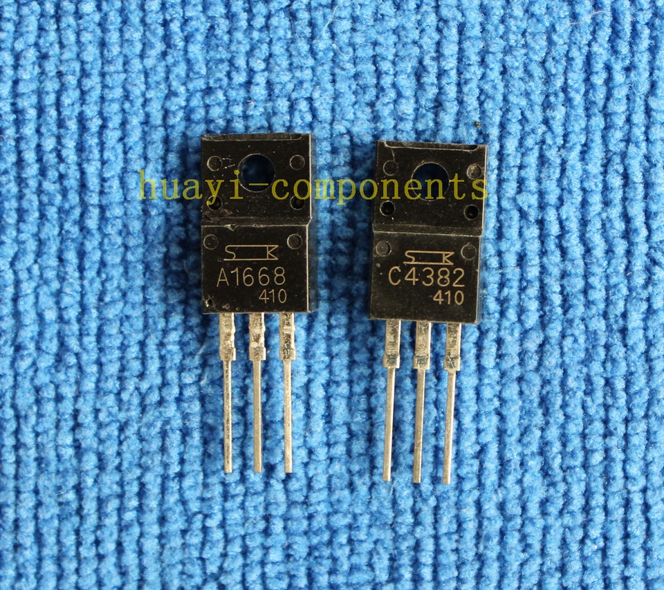 2PCS 2SA1668/2SC4382 A1668/C4382 100% NEW TO-220 | eBay