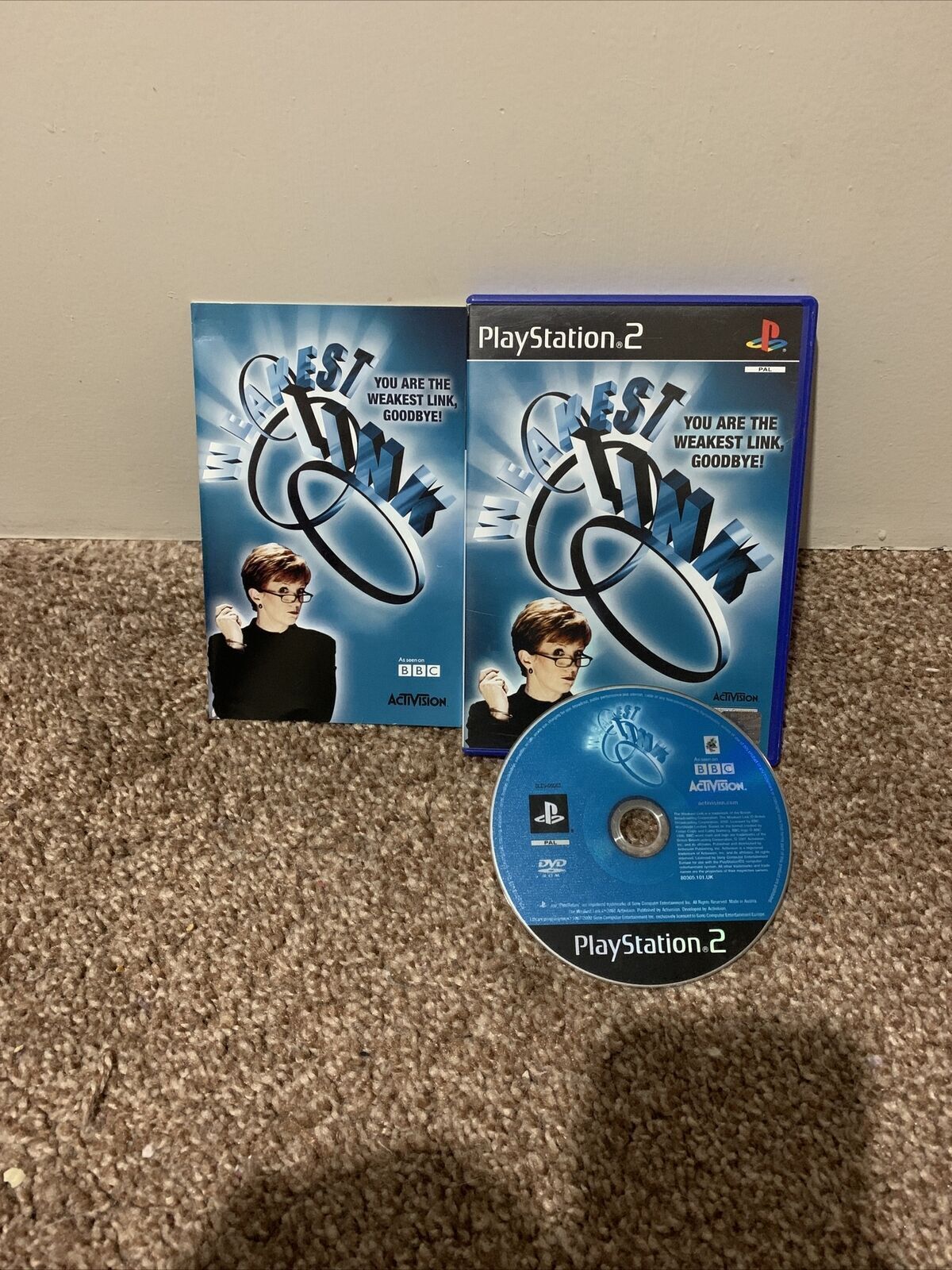 Weakest Link (Sony PlayStation 2, 2001) for sale online | eBay