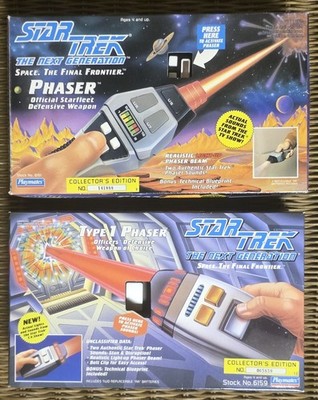 Star Trek: The Next Generation PHASER & Type 1 PHASER by Playmates 1992 ...