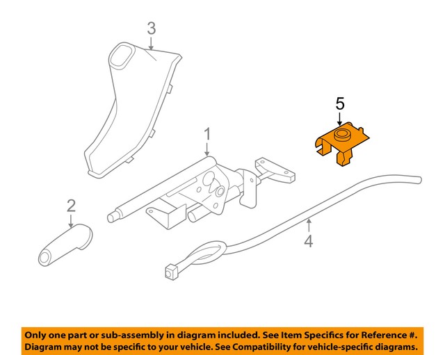 BMW 34406854898 Genuine OEM Park Brake Cable Clip for sale online | eBay