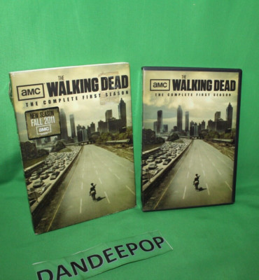 AMC The Walking Dead Complete First Season DVD Television Series Movie ...