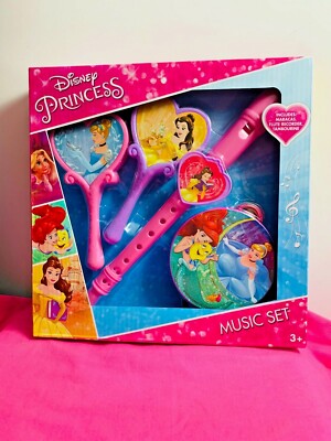 NEW DISNEY PRINCESS MUSIC 4 PIECE SET AGES 3+ | eBay