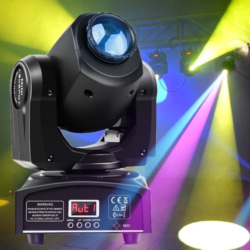100W Mini LED Gobo Moving Head Beam Spot RGBW DMX Bühnenlicht Disco ...