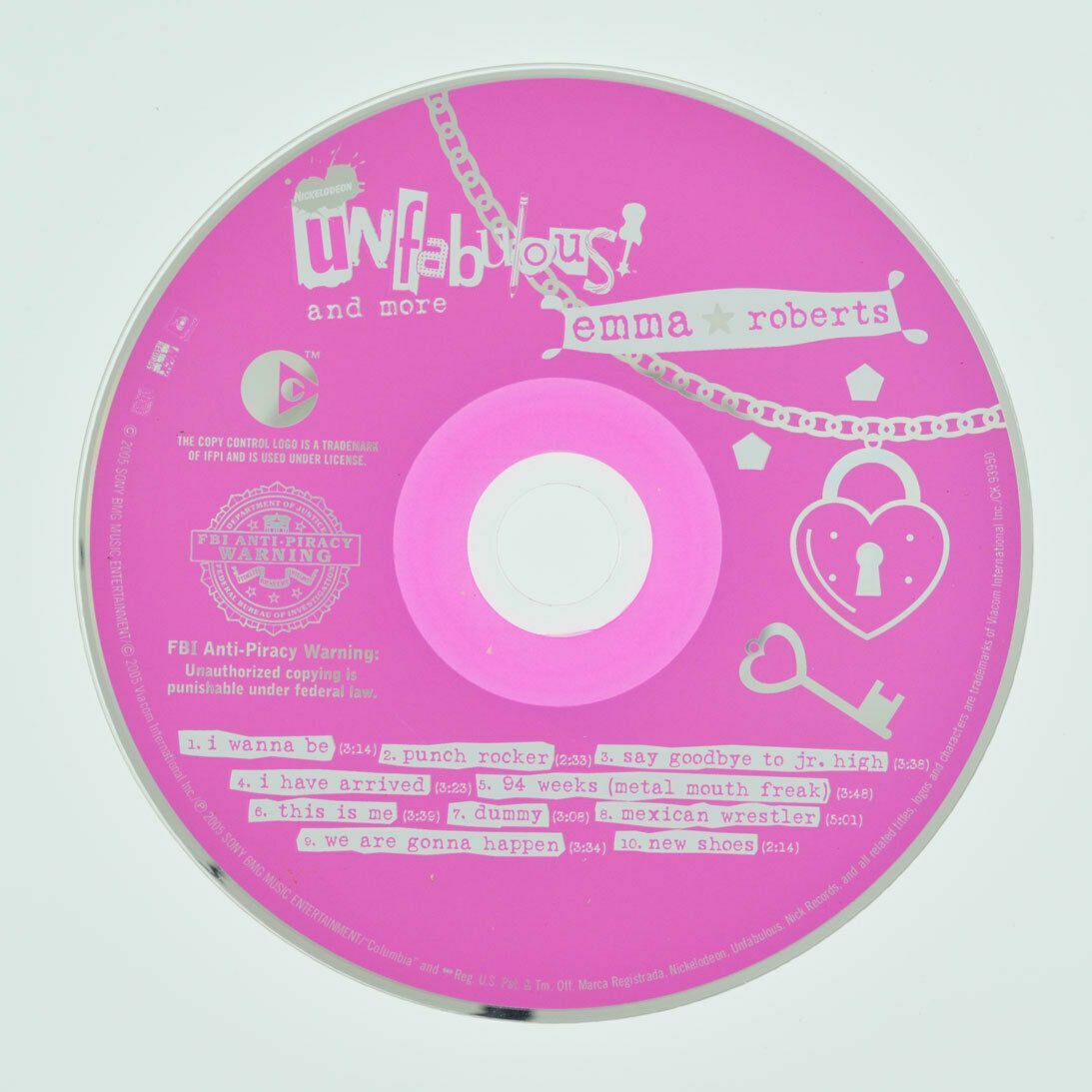 Unfabulous and More by Emma Roberts (CD, Sep-2005, Columbia (USA)) DISC ...