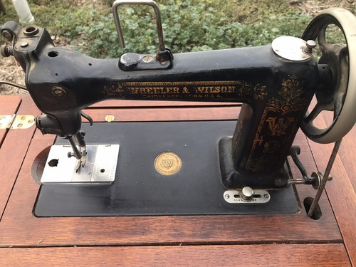 Rare Wheeler And Wilson Sewing Machine | eBay
