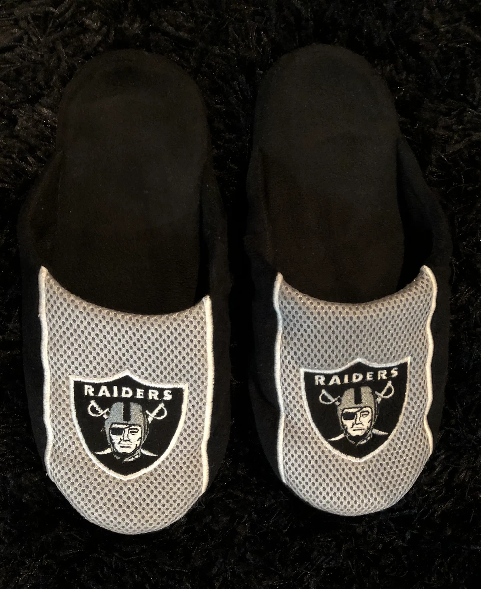 Las Vegas Raiders Striped Team Mens Slippers SWIT Sports, 41% OFF
