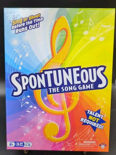Spontuneous - The Song Game Sing It or Shout It Talent NOT Required New ...