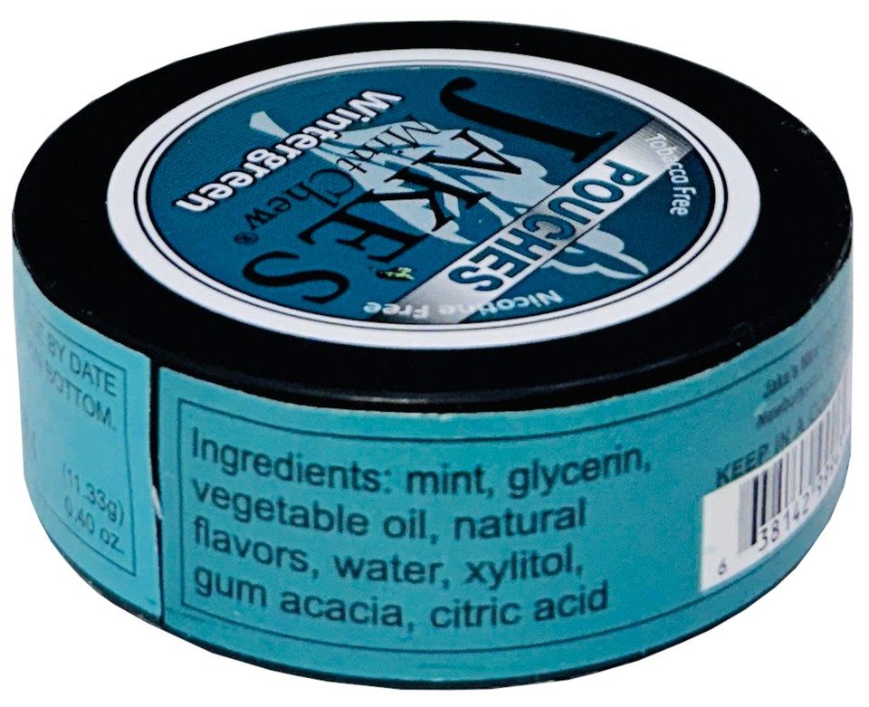 Jake's Mint Wintergreen Pouches 10 Cans & Mud Bud Spittoon | eBay