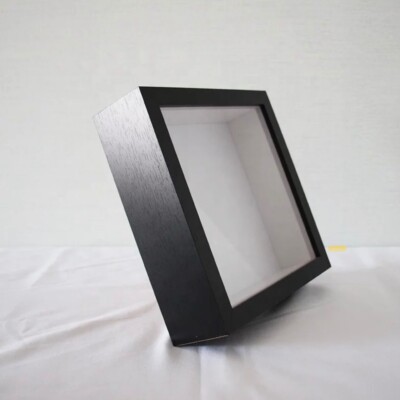 Shadow Box Frame 3D Standing Hanging Black | eBay Australia