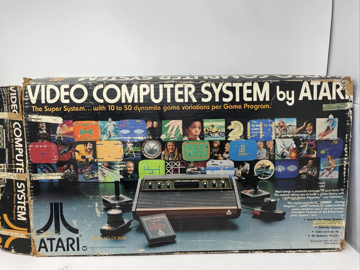Sonic Atari 2600 Box
