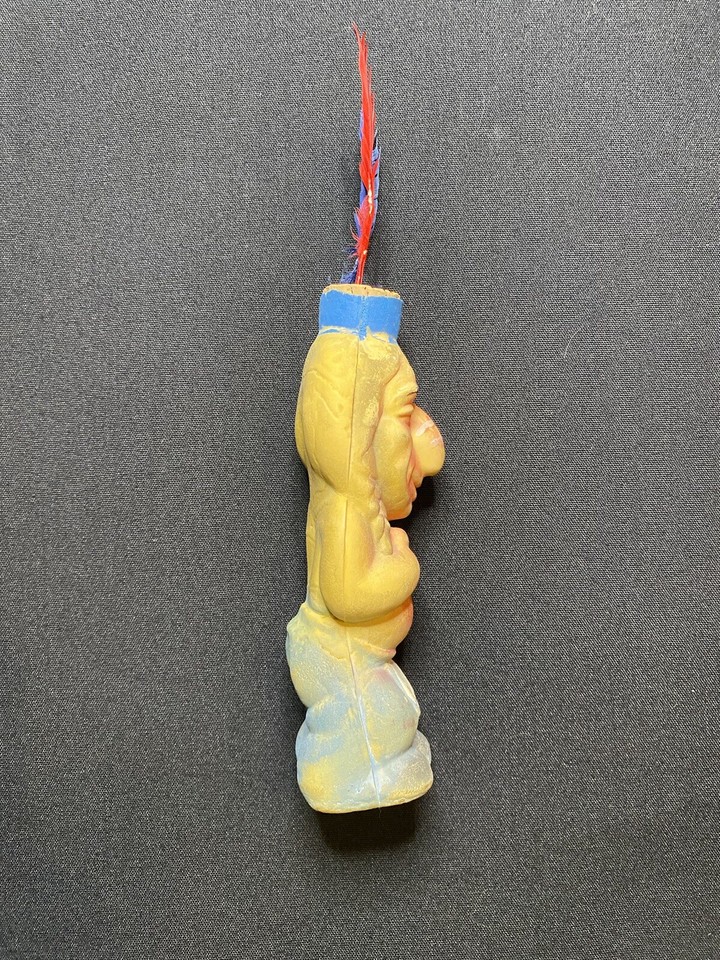 ESTATE FIND 1940’s SOUVENIR TRADING POST RUBBER NATIVE AMERICAN CORK ...