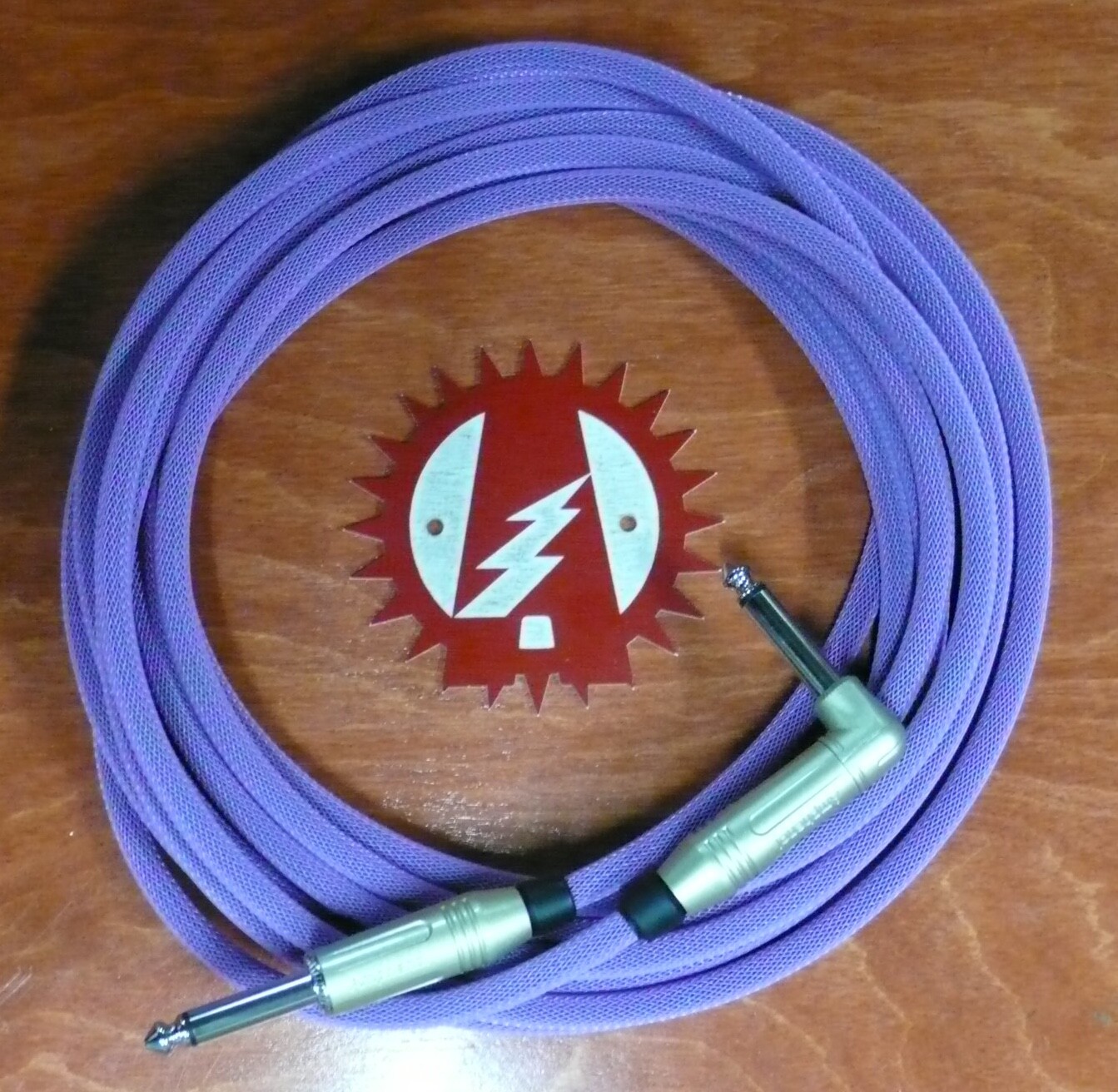 Alchemy Audio Whisper Guitar Instrument Cable Purple 15 Foot 1/4 ...