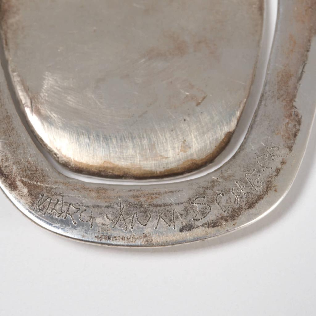 Artist Mary Ann Scherr Lust & Greed Silver Money Clip… - Gem