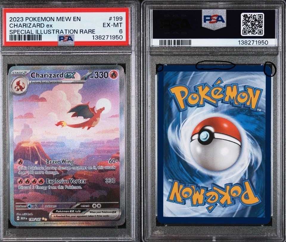 Pokémon TCG Charmander, Charmeleon, Zard Comp Set PSA 7, PSA 8, PSA 6 ...