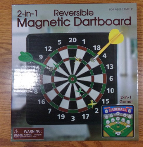 2012 2 IN 1 REVERSIBLE MAGNETIC DART BOARD WESTMINSTER | eBay