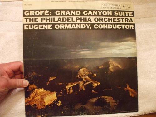 LP RECORD ALBUM GROFE GRAND CANYON SUITE THE PHILADELPHIA ORCHESTRA ...