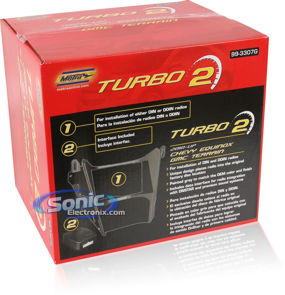 Metra 99-3307G Single/Double DIN Dash Kit for 2010-15 Chevy Equinox/GMC ...
