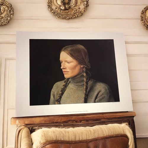 Vintage THE HELGA PICTURES- BRAIDS Art by Andrew Wyeth | eBay