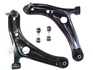 FRONT SUSPENSION 2 WISHBONE ARMS BALL JOINTS BUSHES & 2 LINKS FOR ...