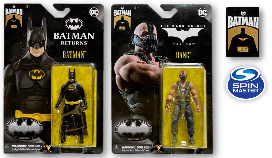 Costume Di Batman E Robin Bane New DC Spin Master BATMAN VS BANE 12”
