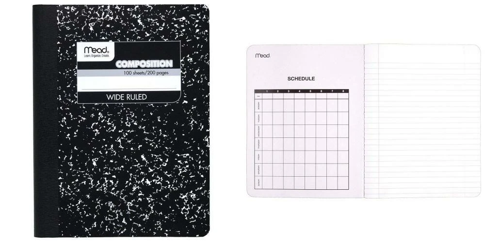Mead Composition Notebooks