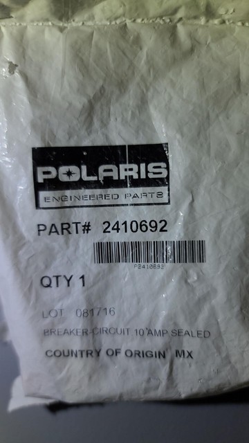2410692 OEM Polaris Circuit Breaker 10 Amp for sale online | eBay