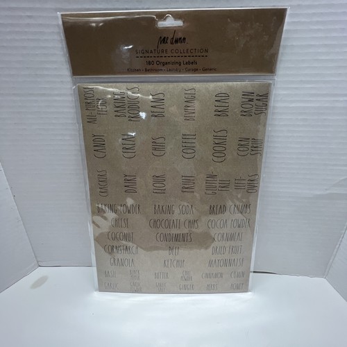 2021 Rae Dunn Signature Collection 180 Organizing Labels Kraft (OLS01 ...